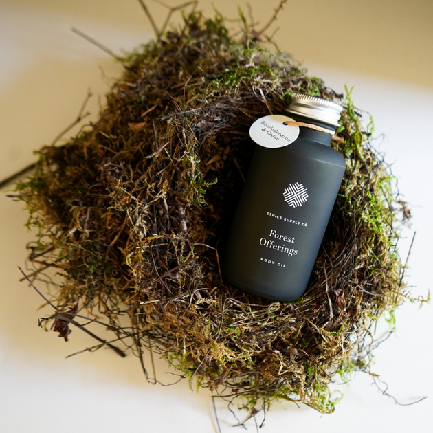 Rhododendron & Cedar Body Oil – Ethics Supply Co